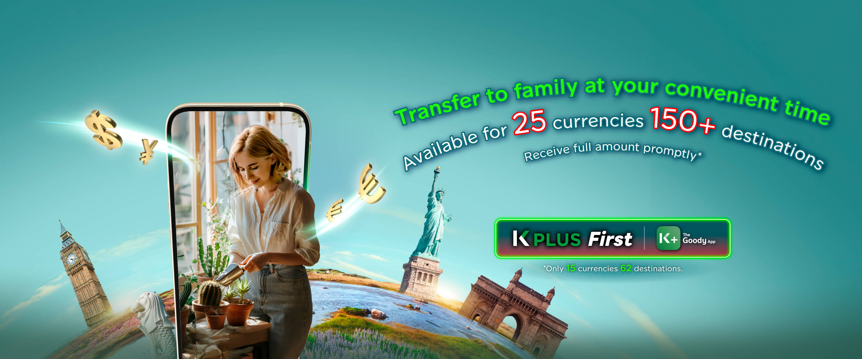 Global Outward via K PLUS - KASIKORNBANK