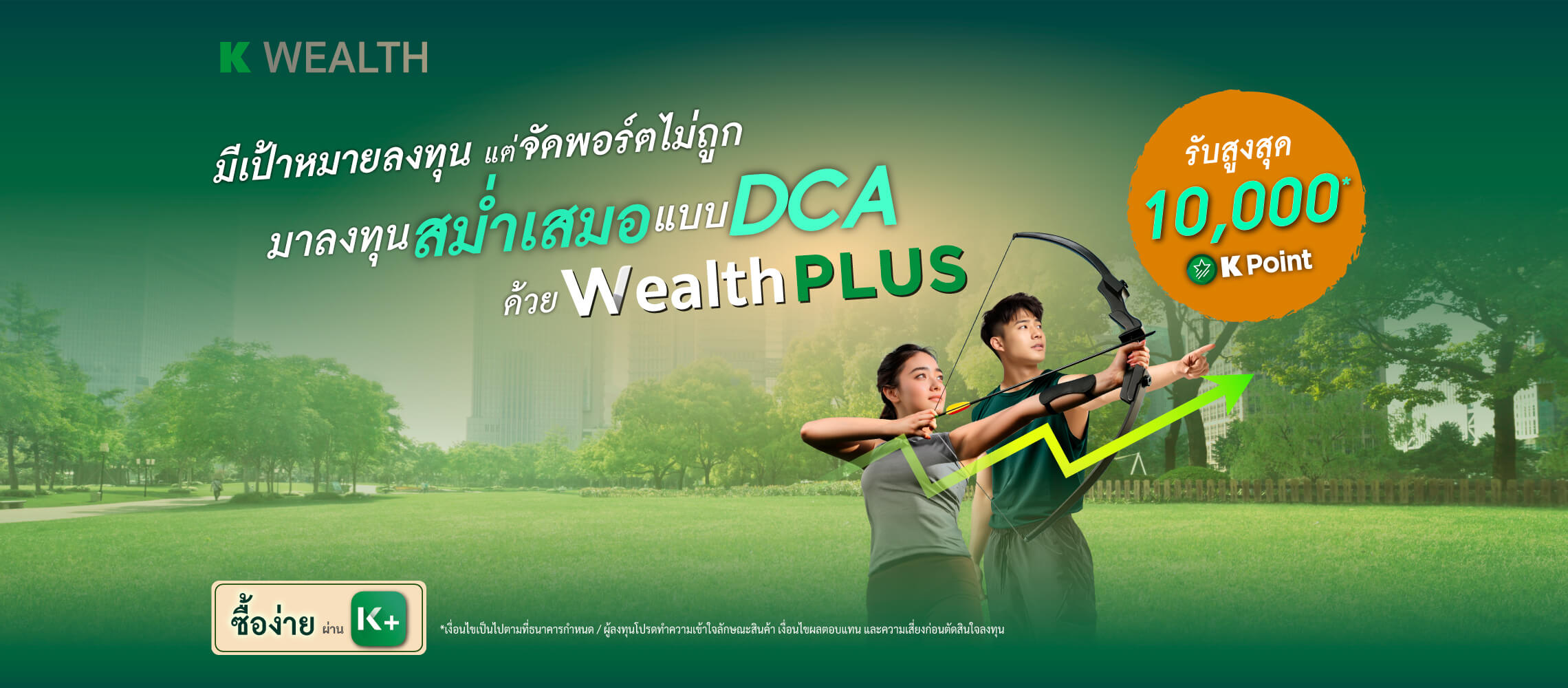 Wealth PLUS ตัวช่วยวางแผนการลงทุน - ธนาคารกสิกรไทย