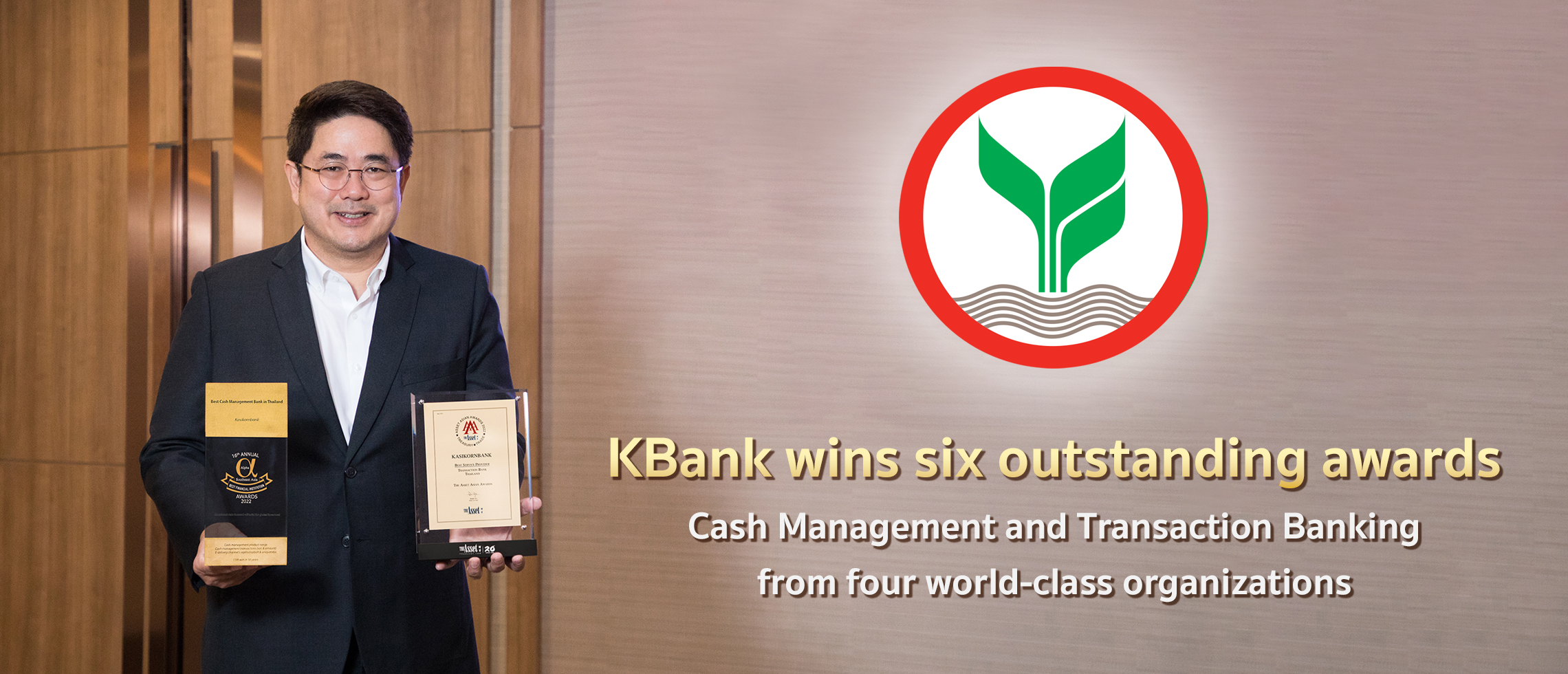 KBank wins six outstanding awards, reinforcing its status as the ...