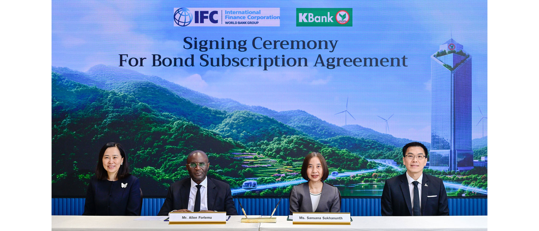 KBank partners with IFC to issue a USD 100 million Green Bond to ...