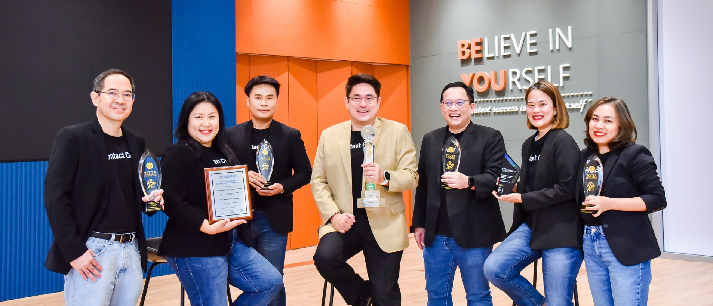 KBank wins two distinguished contact center awards from international ...