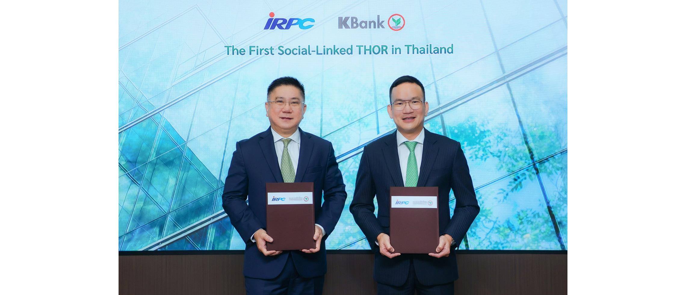 KBank and IRPC pioneer innovative ESG financial instrument with Thailand’s first-ever Social ...