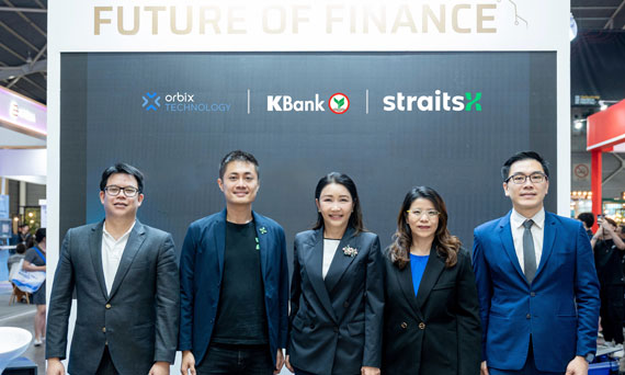 KBank partners with Orbix Technology and StraitsX to showcase cross ...