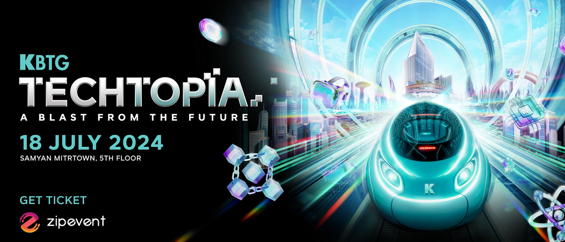 KBTG Techtopia: A Blast From the Future, let’s embark on a journey to the future with AI and ...