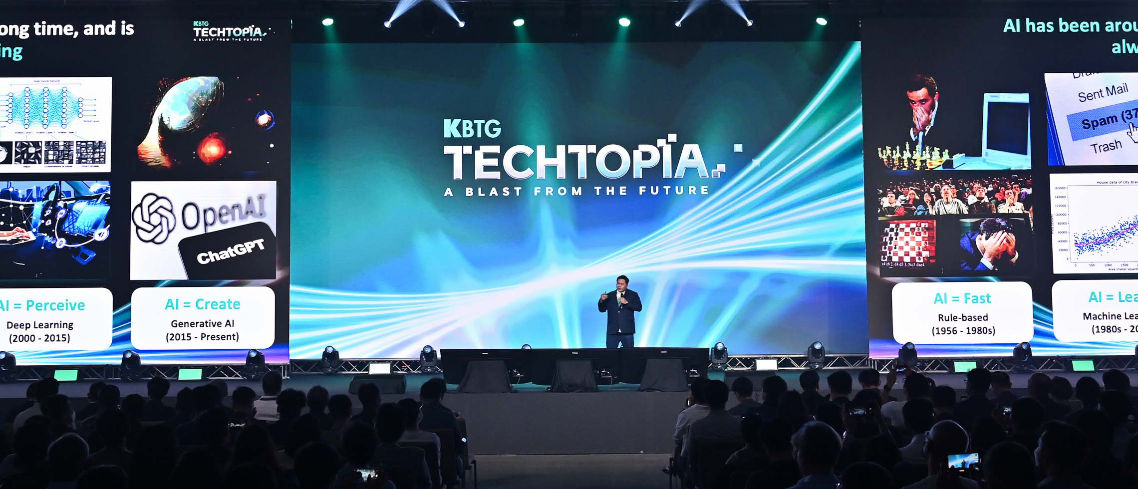 KBTG organizes KBTG Techtopia, a major tech event featuring cutting-edge innovations and global ...