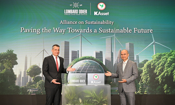 KAsset and Lombard Odier sign inaugural Alliance on Sustainability to elevate sustainable ...